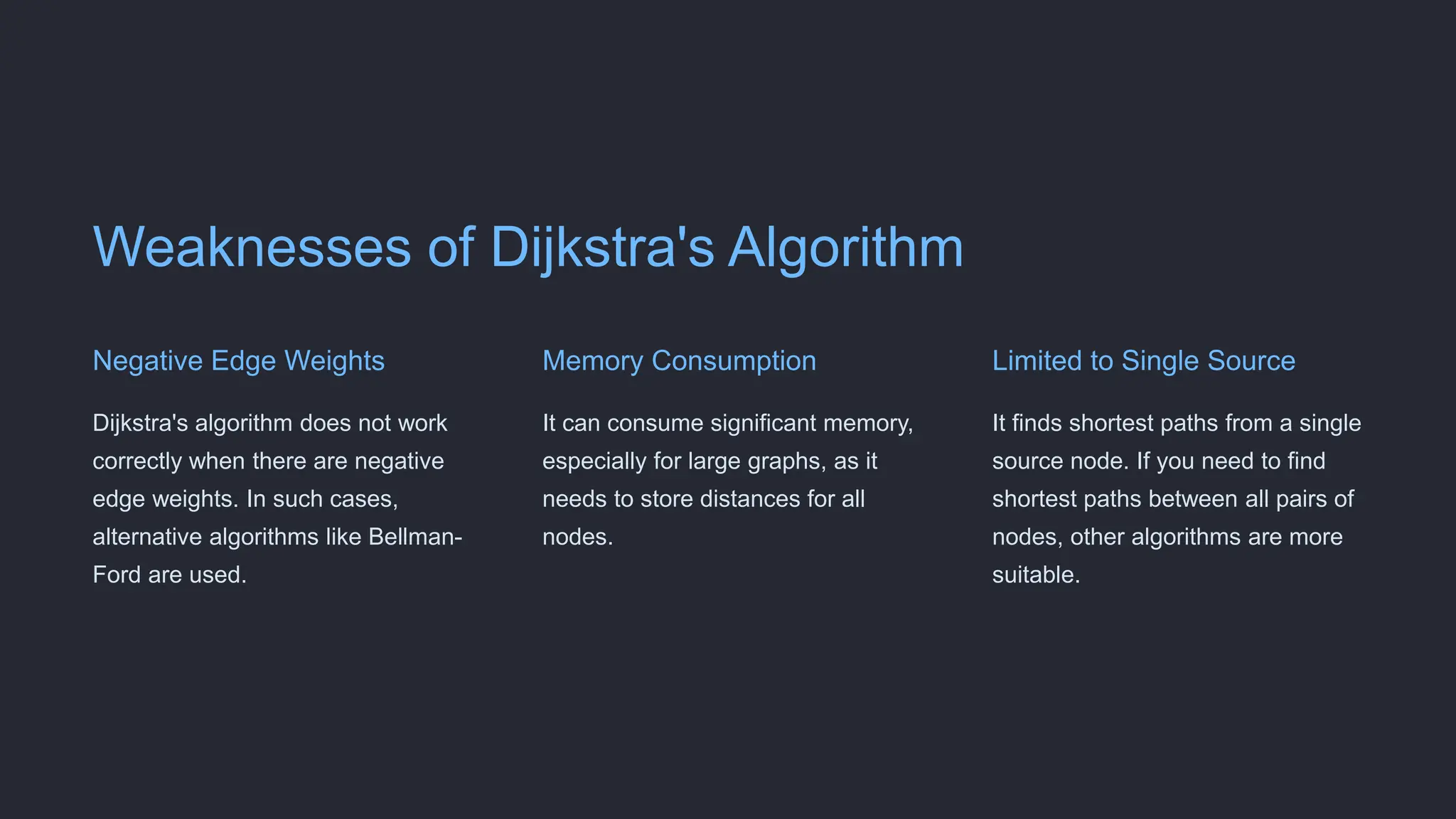 the unexpected potential of Dijkstra's Algorithm | PPT