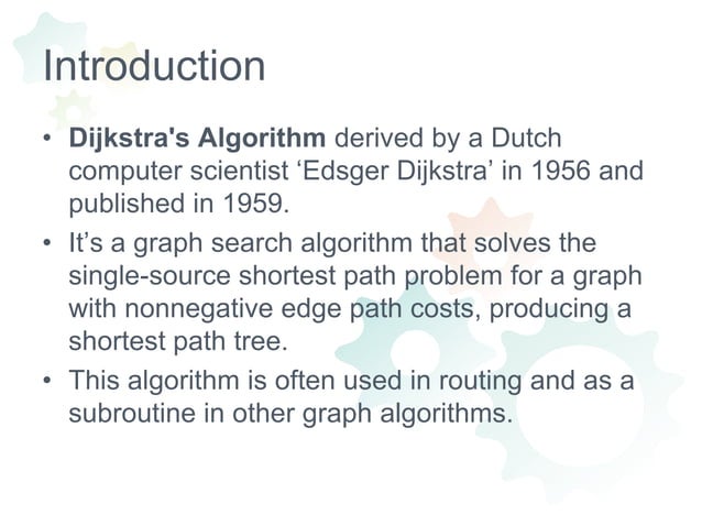 Dijkstra’S Algorithm | PPTX | Computer Networking | Computing