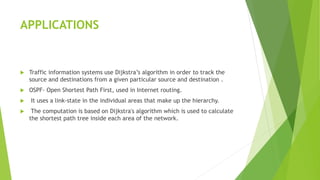 Dijkstra’s algorithm | PPTX