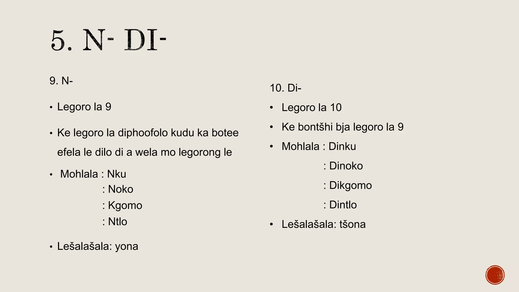 Magoro a maina(Prefix) | PPTX