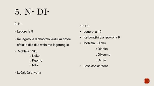 Magoro a maina(Prefix) | PPTX