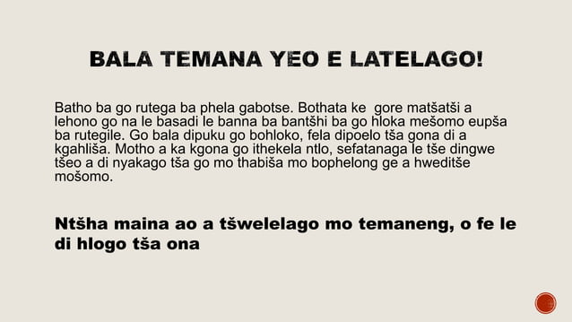 Magoro a maina(Prefix) | PPTX