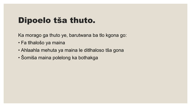 Maina le mehuta ya maina (Nouns and types of nouns) | PPTX