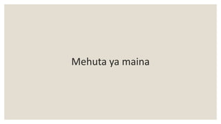 Maina le mehuta ya maina (Nouns and types of nouns) | PPTX