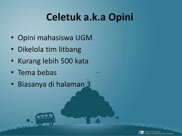 Latihan dasar Menulis Opini | PPTX