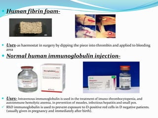 Blood and Related products | PPTX