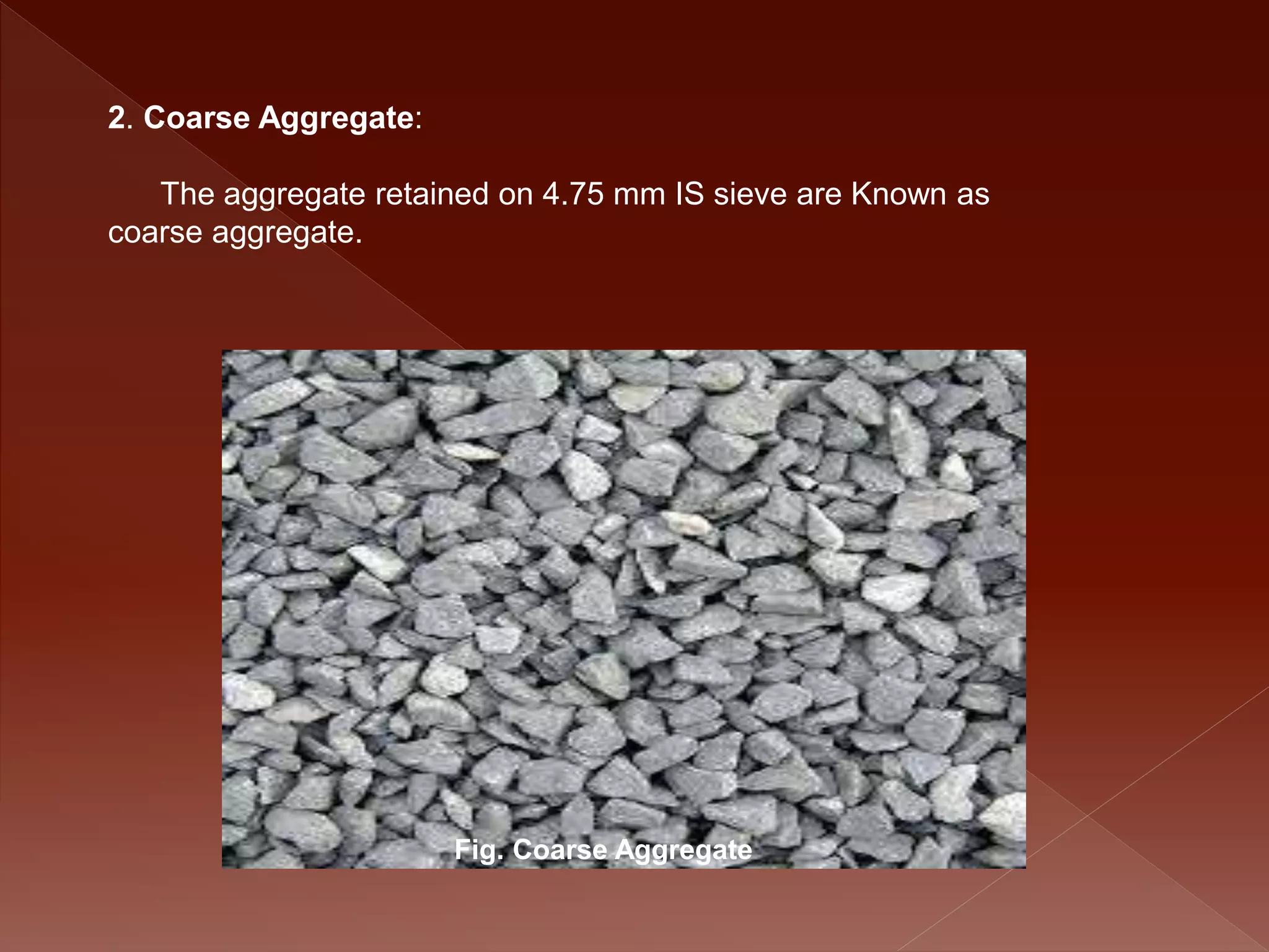 type of aggregate | PPTX