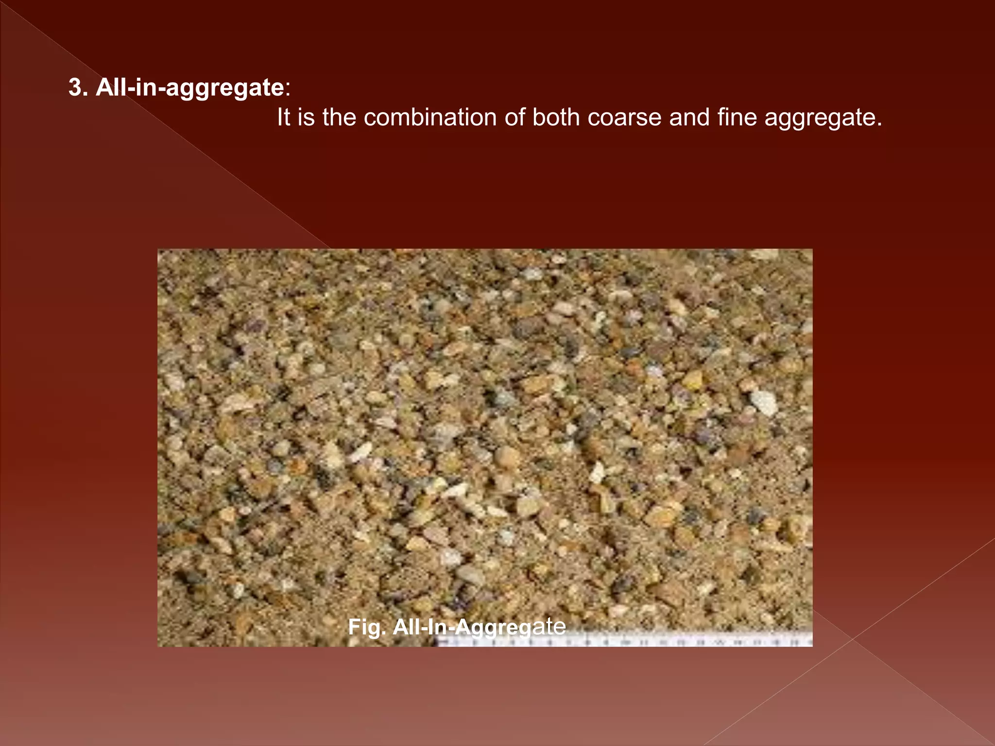 type of aggregate | PPTX