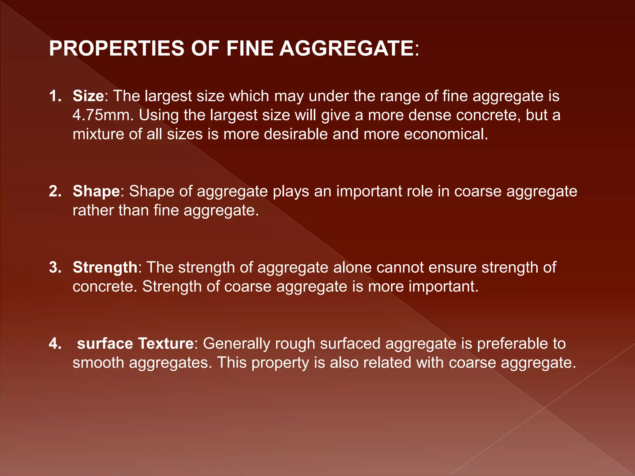 type of aggregate | PPTX
