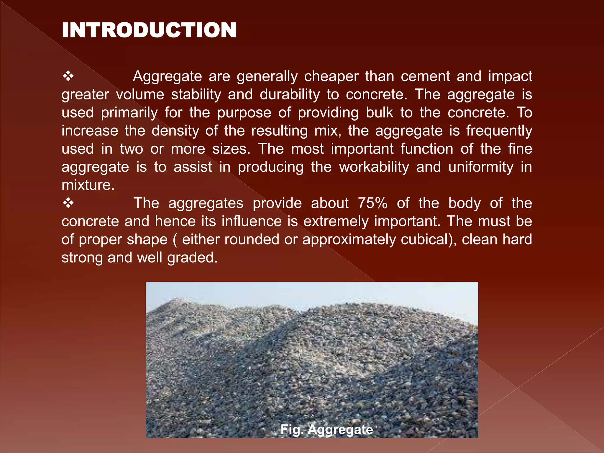 type of aggregate | PPTX