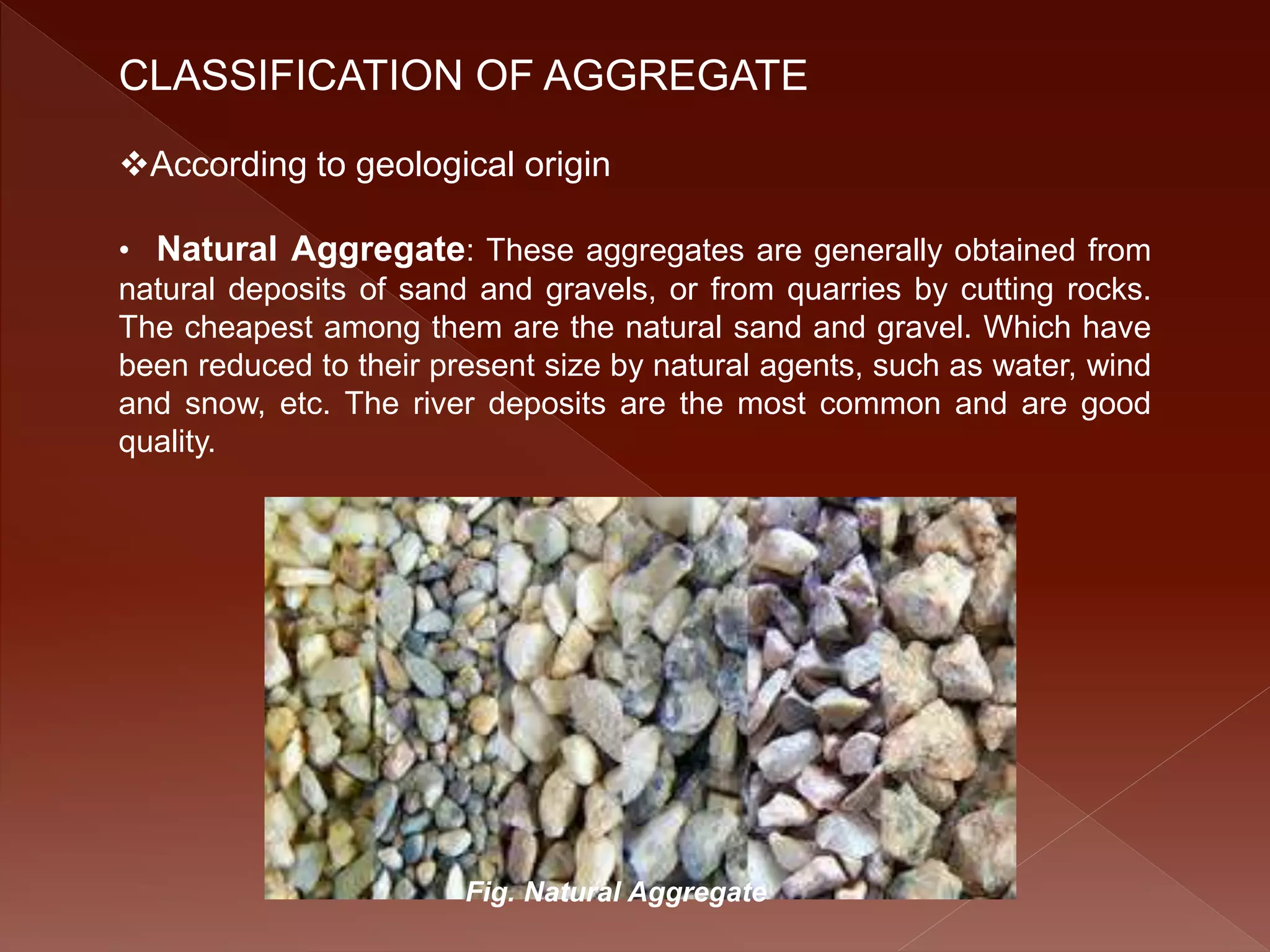type of aggregate | PPTX