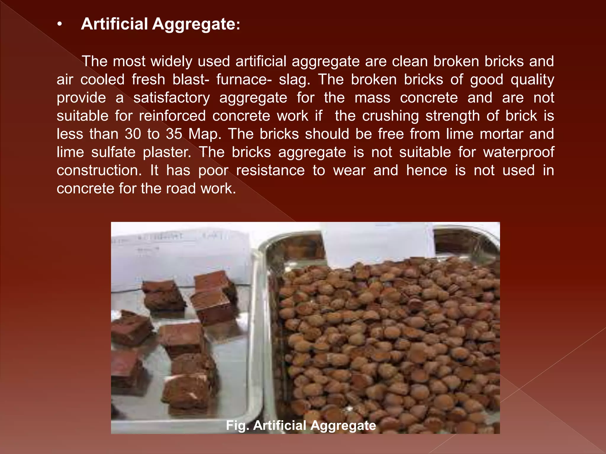 type of aggregate | PPTX