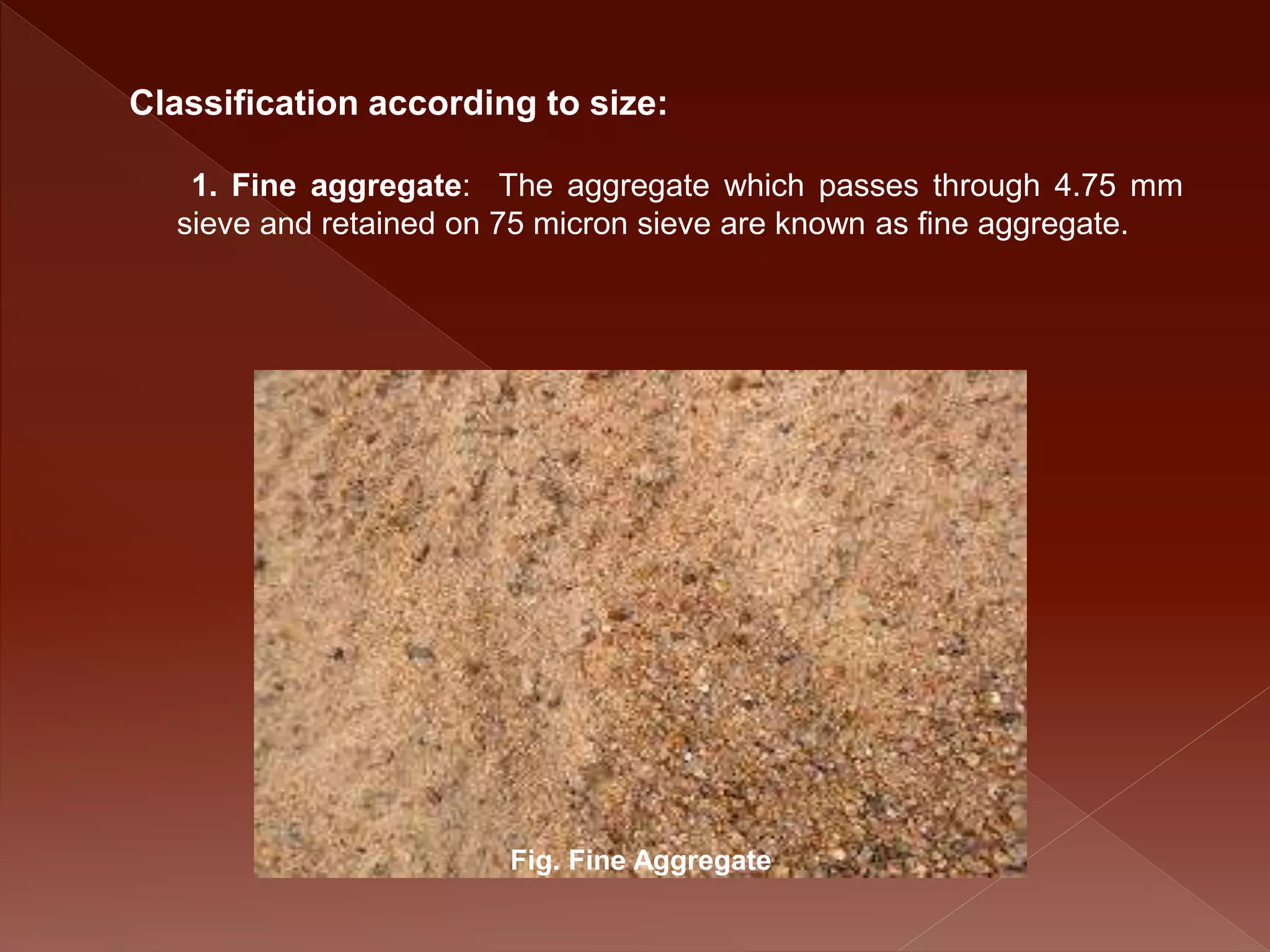 type of aggregate | PPTX
