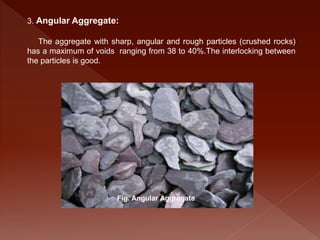 type of aggregate | PPTX