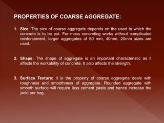 type of aggregate | PPTX