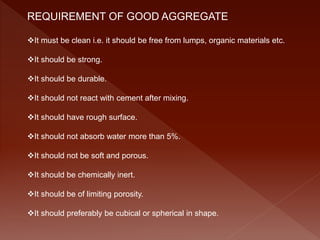 type of aggregate | PPTX