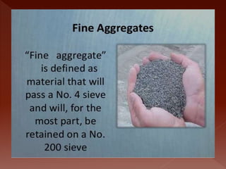 type of aggregate | PPTX