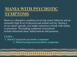 Mental health psychiatry disease conditions | PPT