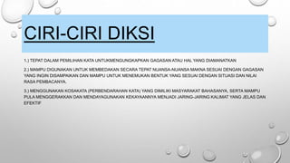 Diksi | PPT