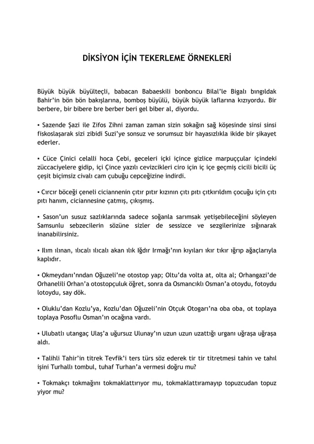 Diksiyon İçin Tekerleme Örnekleri.pdf