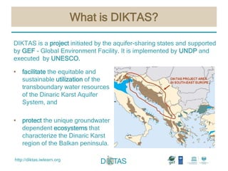 DIKTAS Project/IGRAC Experience | PPTX