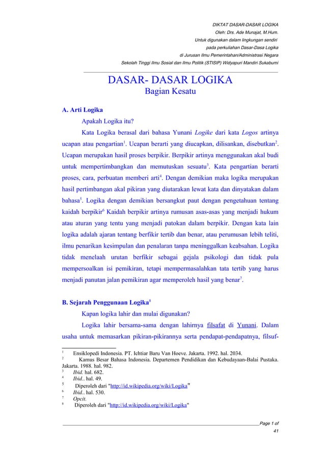 Diktat dasar-dasar-logika | DOC
