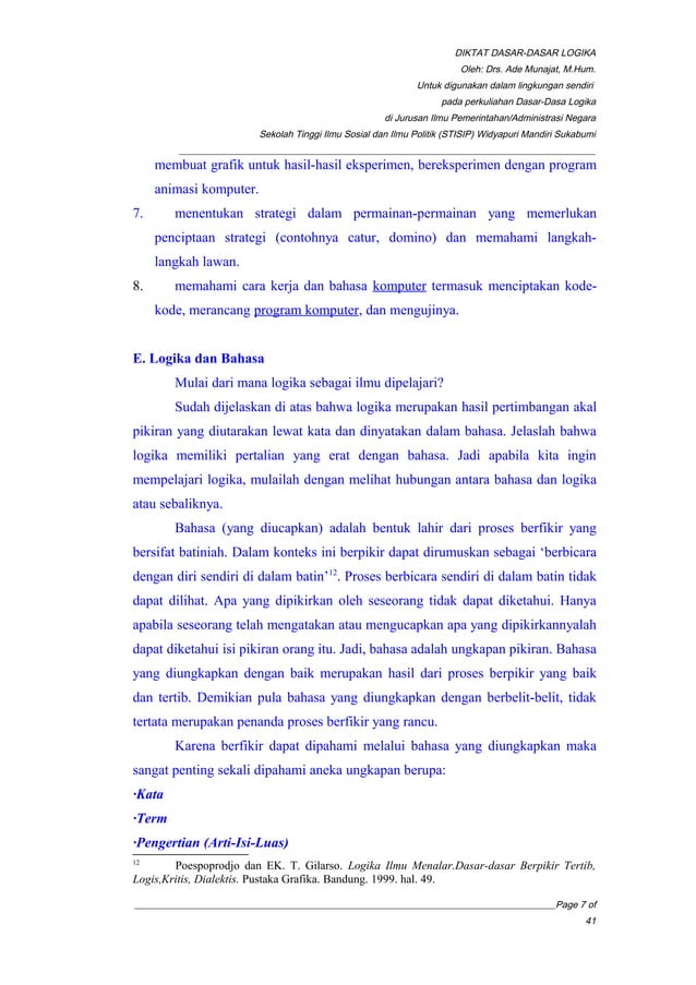 Diktat dasar-dasar-logika | DOC