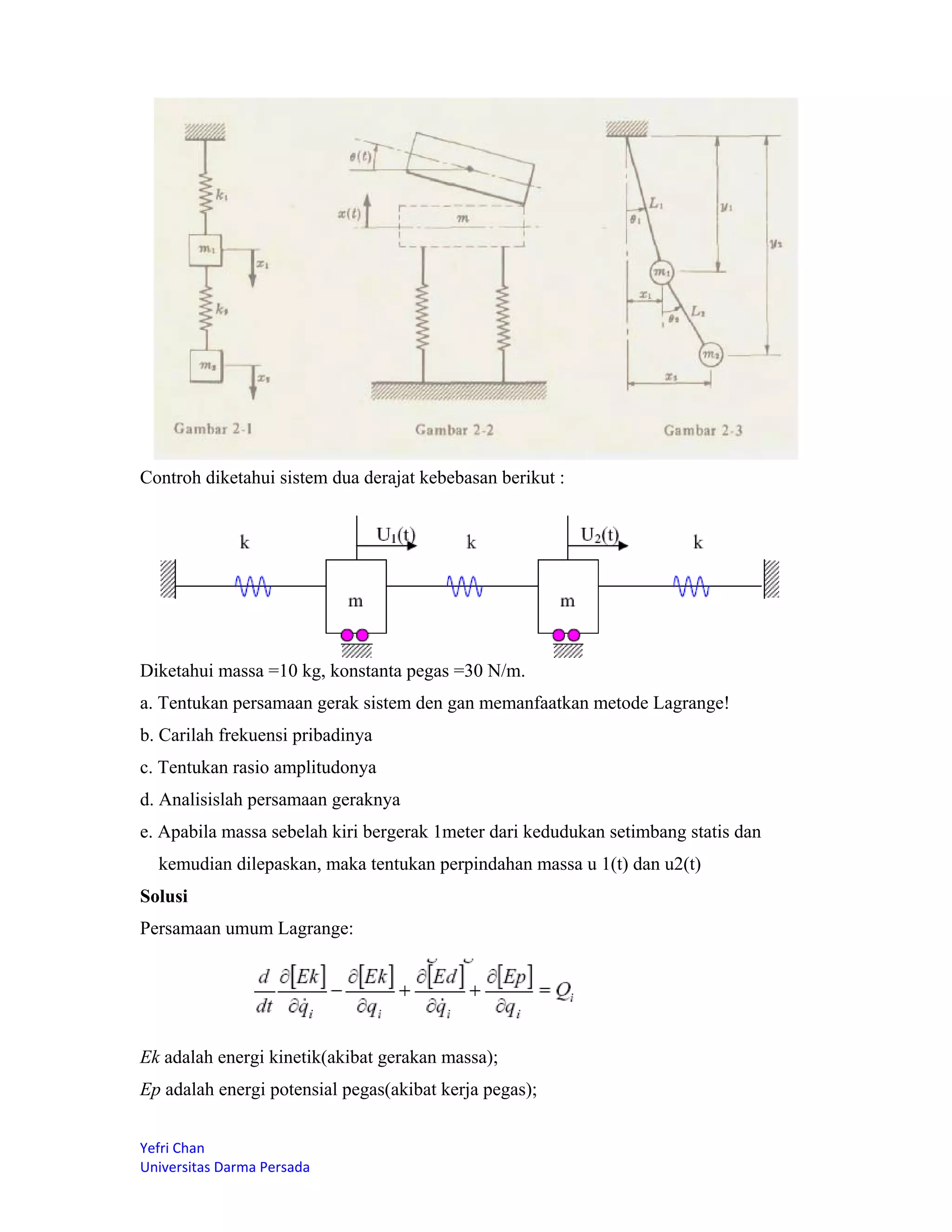 getaran-mekanik 1 | PDF