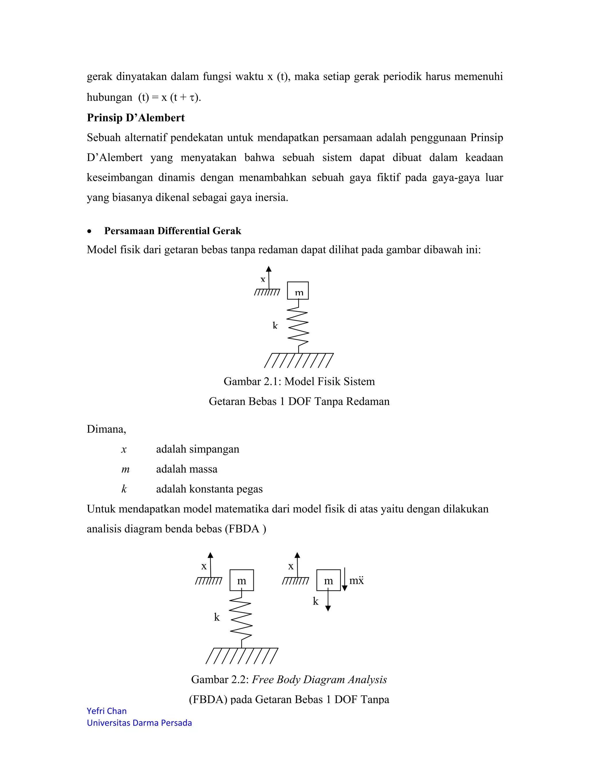getaran-mekanik 1 | PDF