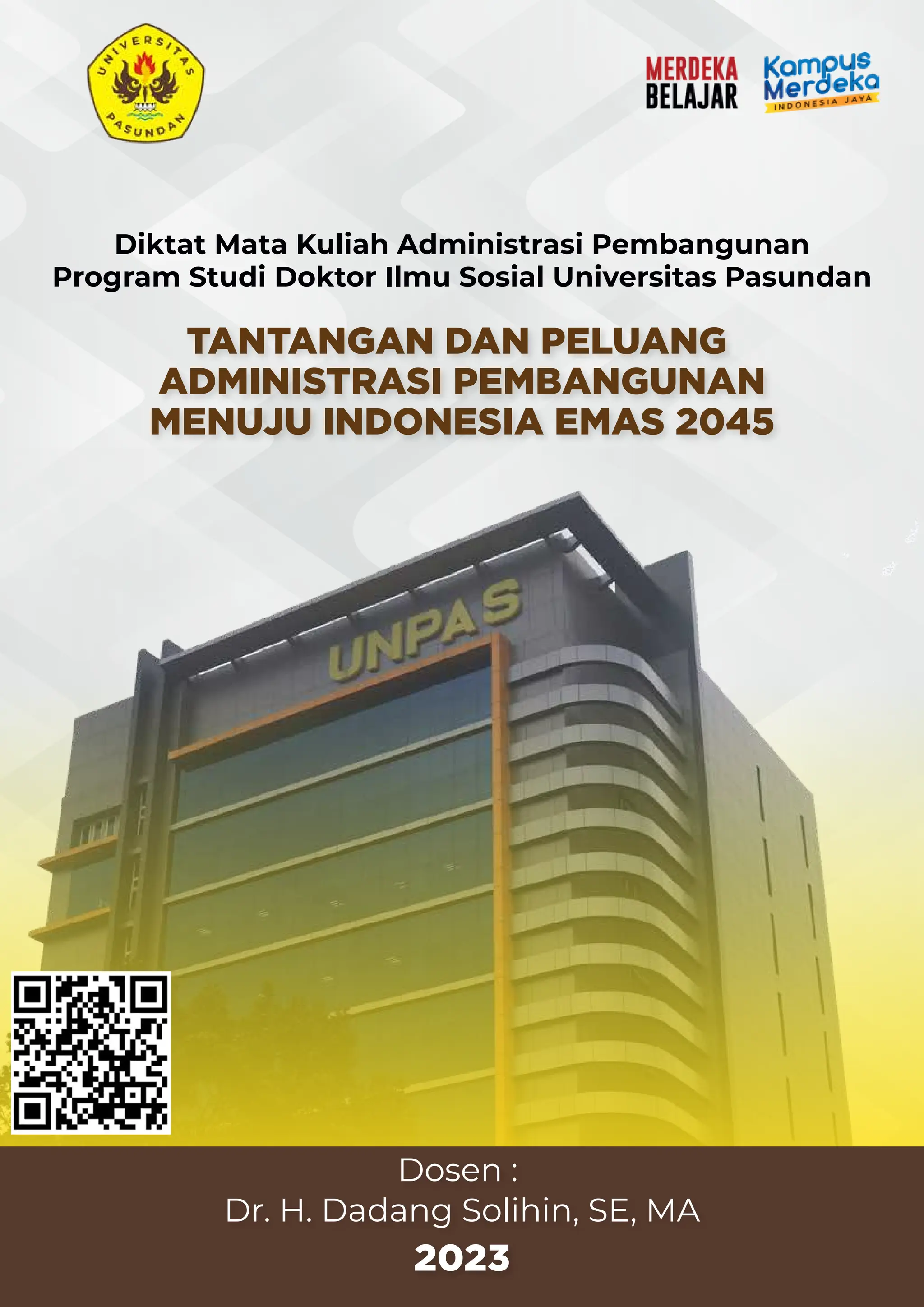Tantangan dan Peluang Administrasi Pembangunan menuju Indonesia Emas 2045 | PDF