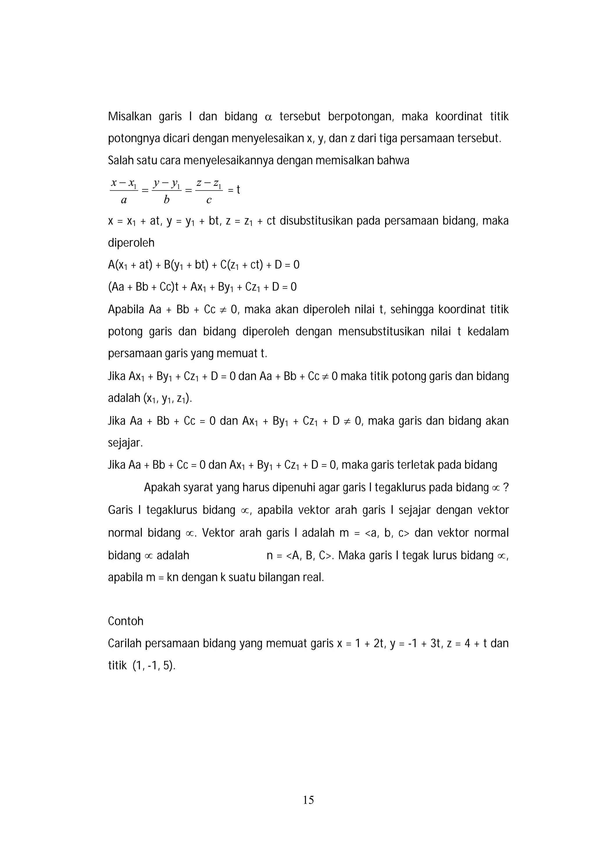 geometri analitik | PDF