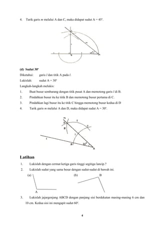 Contoh buku pelajaran Matematika tentang Geometri | PDF