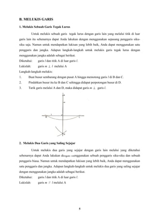 Contoh buku pelajaran Matematika tentang Geometri | PDF