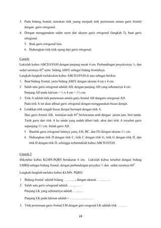 Diktat geometri melukis sudut | PDF