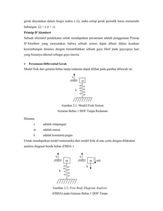 Diktat getaran mekanik | PDF