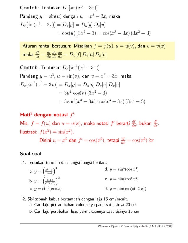 Diktat kalkulus 1 | PDF