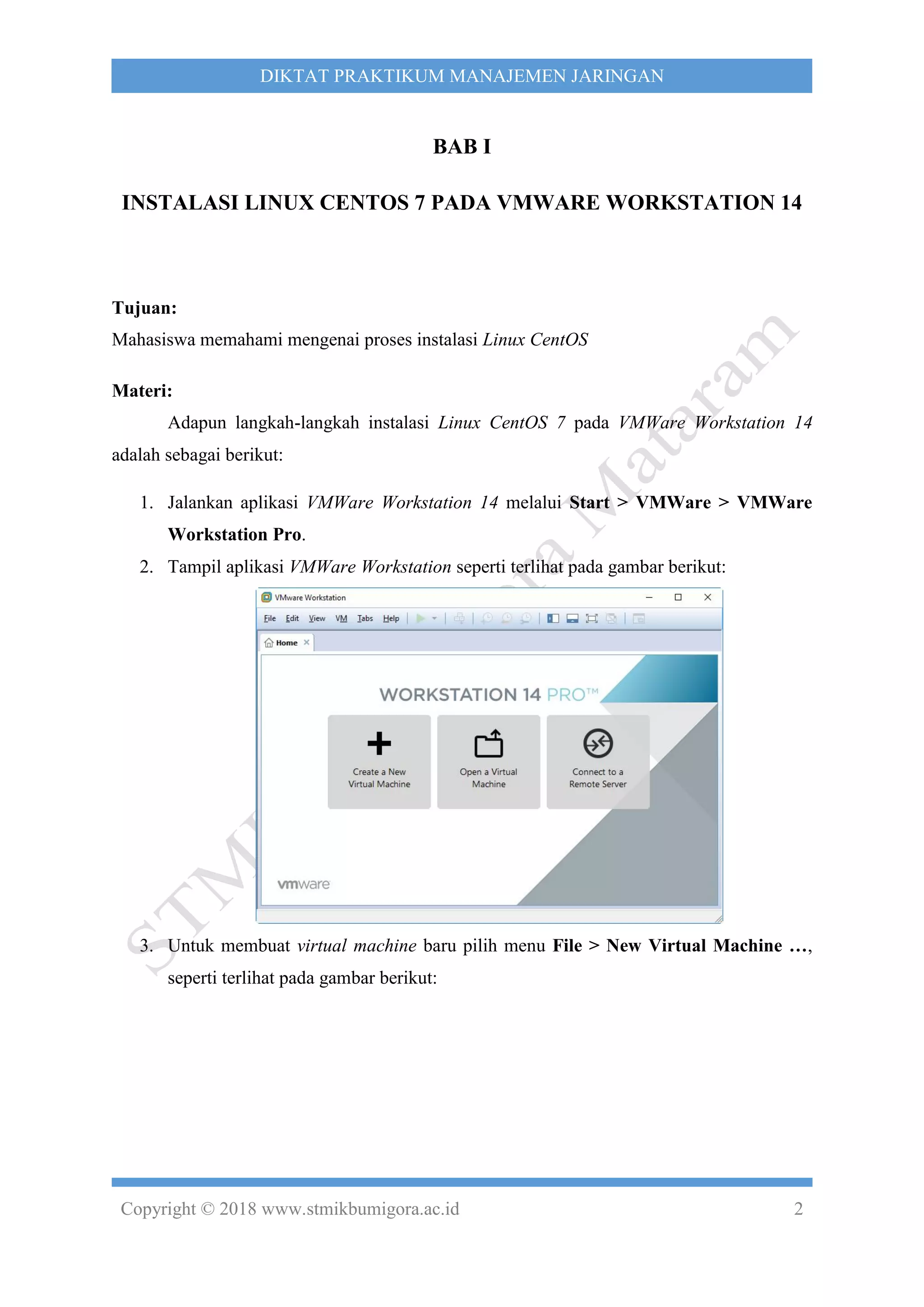 Diktat Praktikum Manajemen Jaringan | PDF