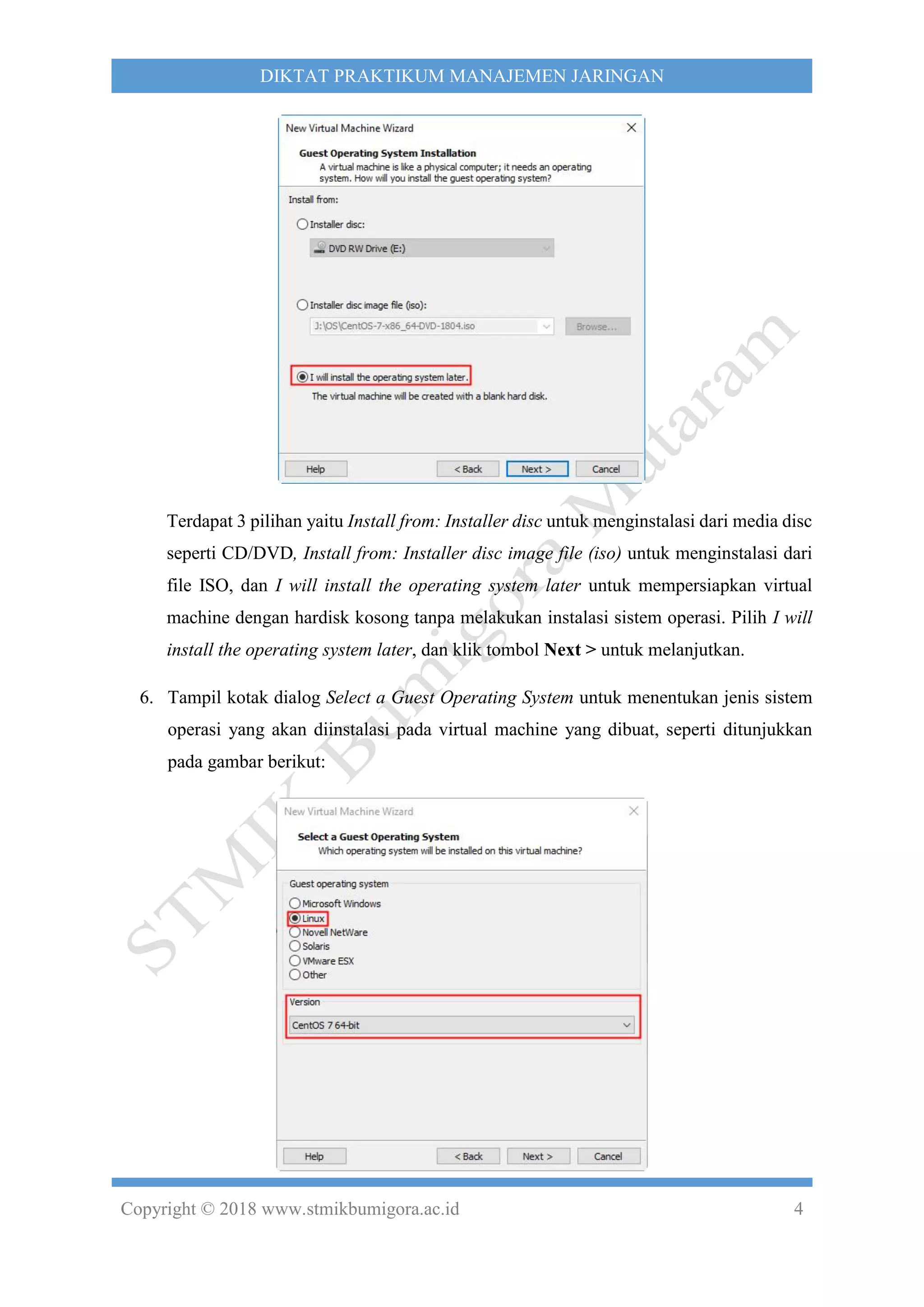 Diktat Praktikum Manajemen Jaringan | PDF
