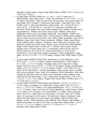 Diktat sistem linier | PDF