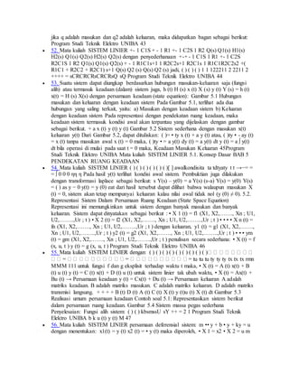 Diktat sistem linier | PDF