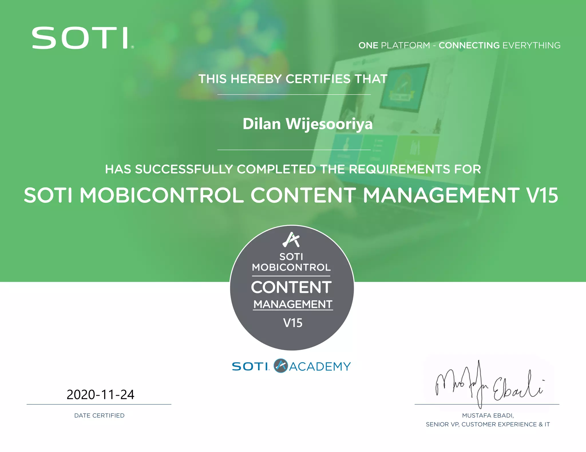 SOTI content management v15 | PDF