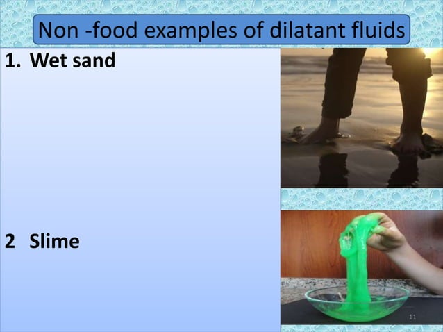 DILATANT FLUIDS.pptx | Chemistry | Science