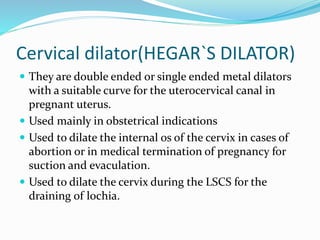 Dilatation and curettage | PPTX