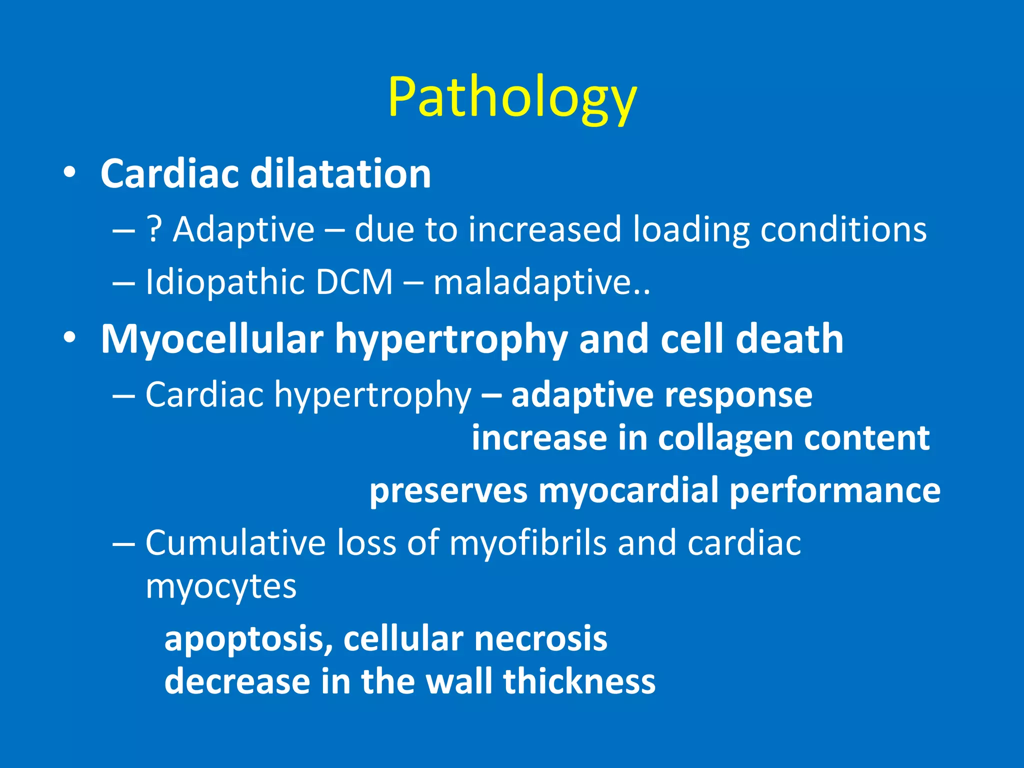 Dilated cardiomyopathy | PPTX