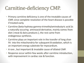 Dilated CMP case presentation and treatment .ppt