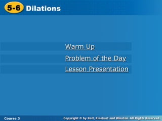 Dilations 1 | PPT