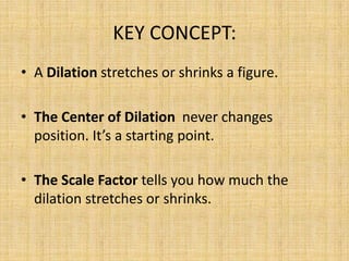 Dilations | PPTX