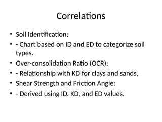 Dilatometer Test in Geotechnical engineering an over view .pptx