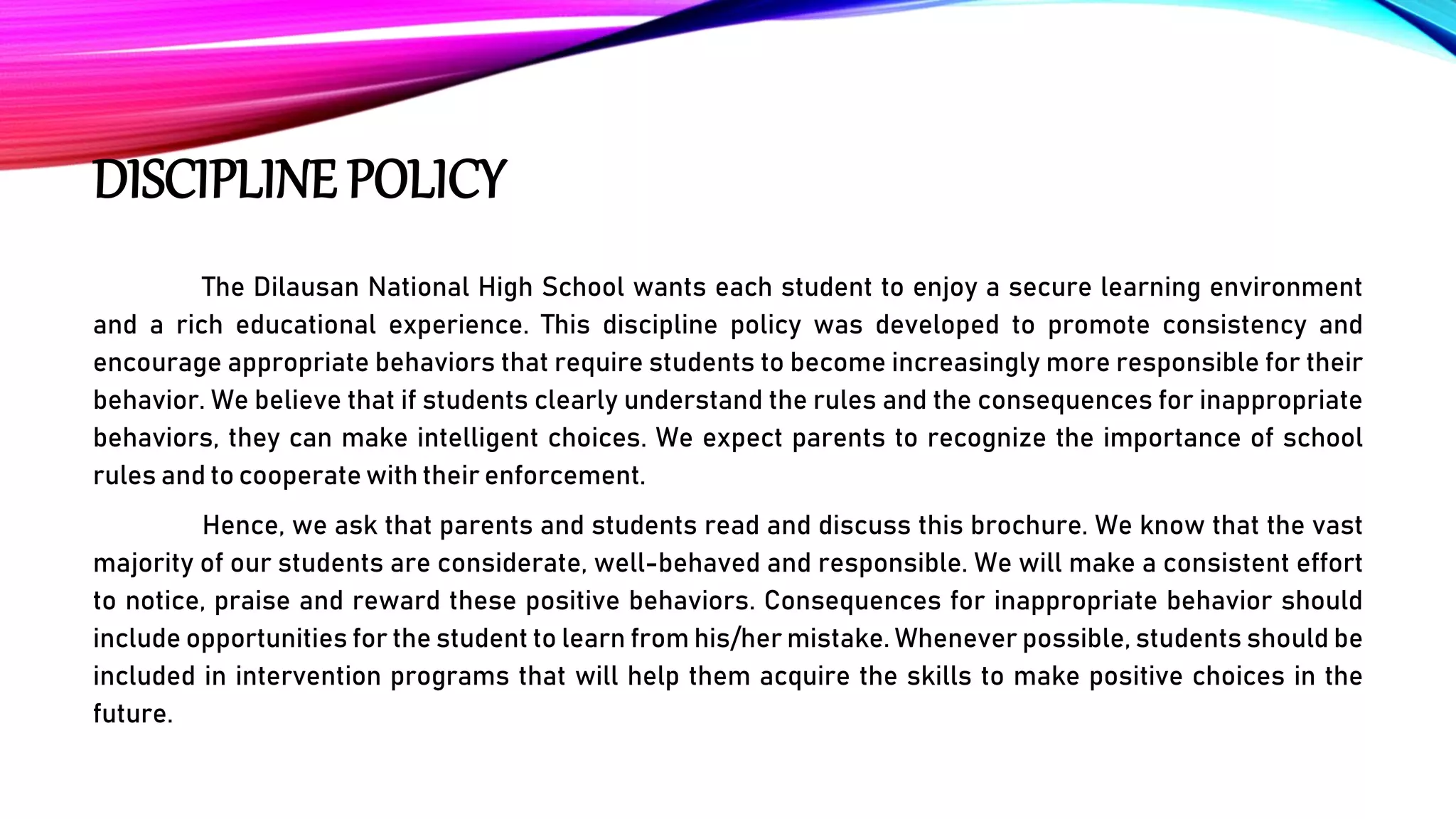 Dilausan-national-high-school-policy-PPT.pptx