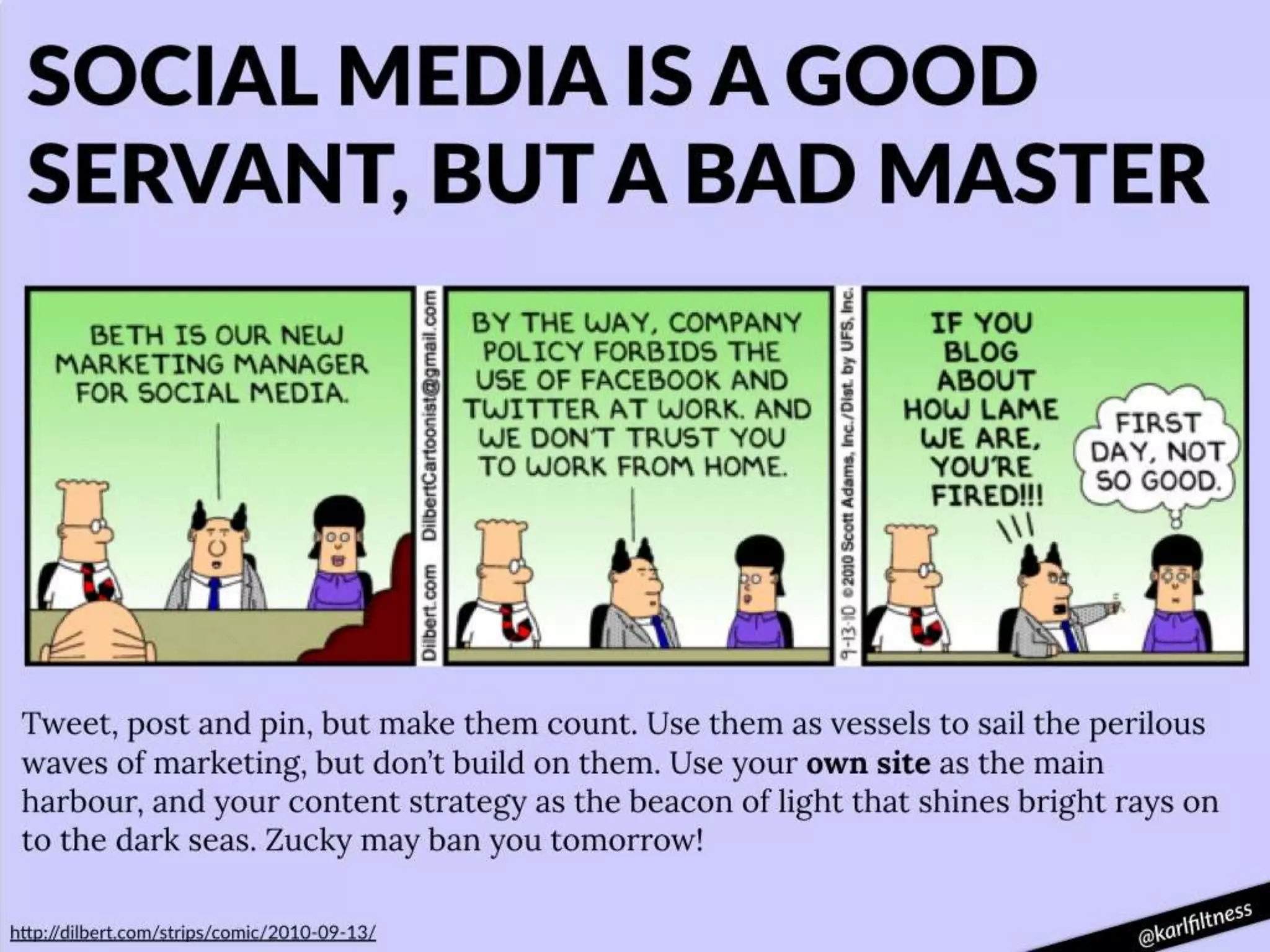 Dilbert and modern marketing | PPTX